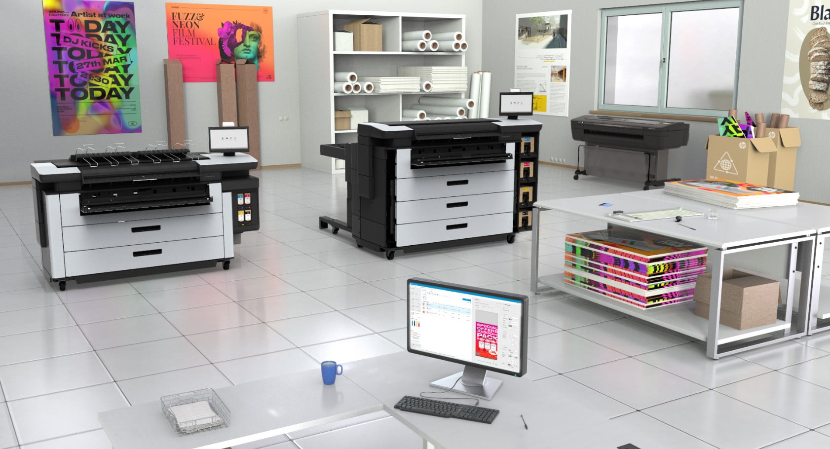 Commercial Printers - Office Printers, Large Format, Digital Presses ...