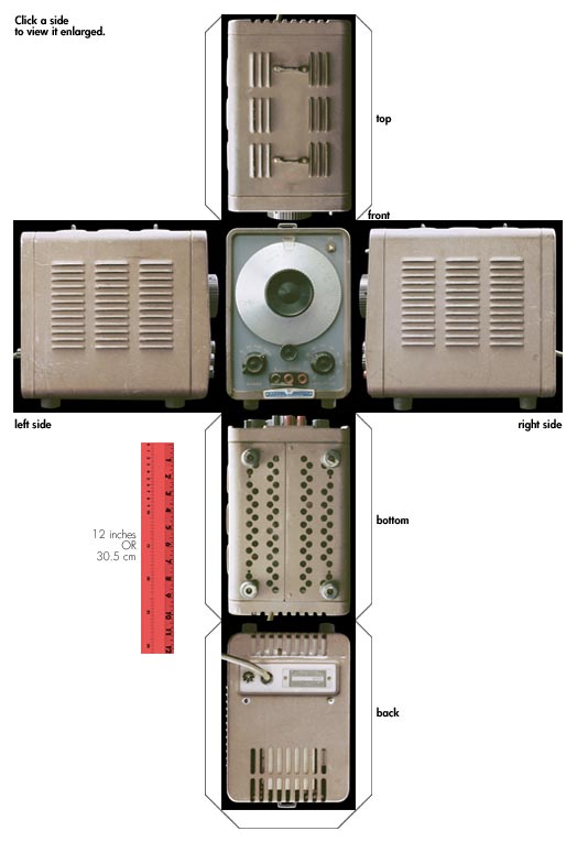 HP Virtual Museum: Model 200AB audio oscillator, 1952