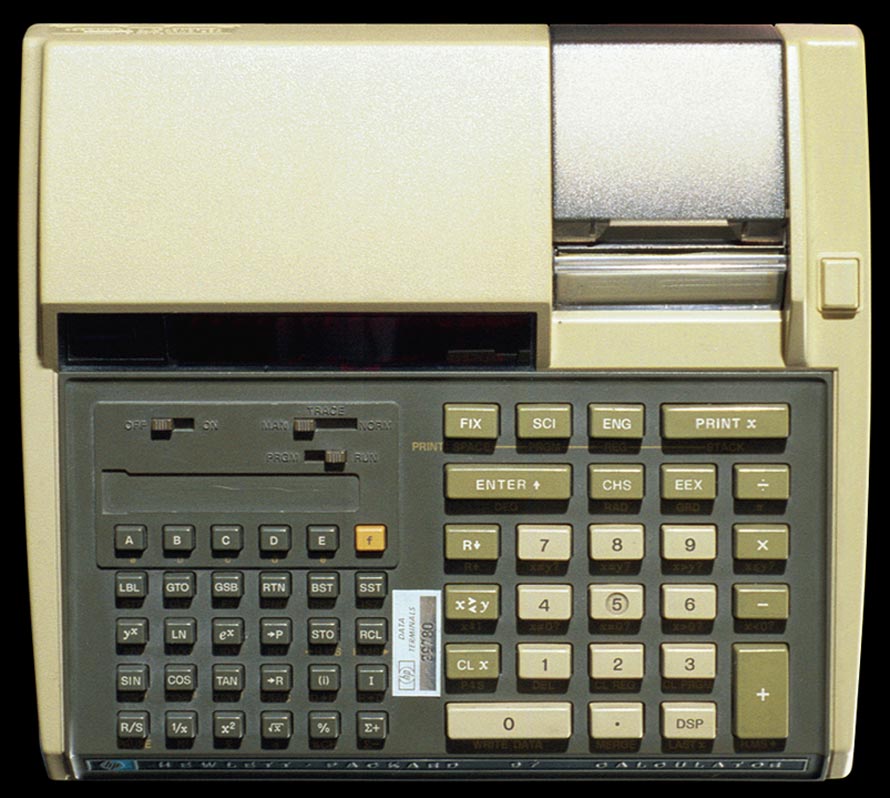 HP Virtual Museum: Hewlett-Packard-97 programmable printing calculator ...