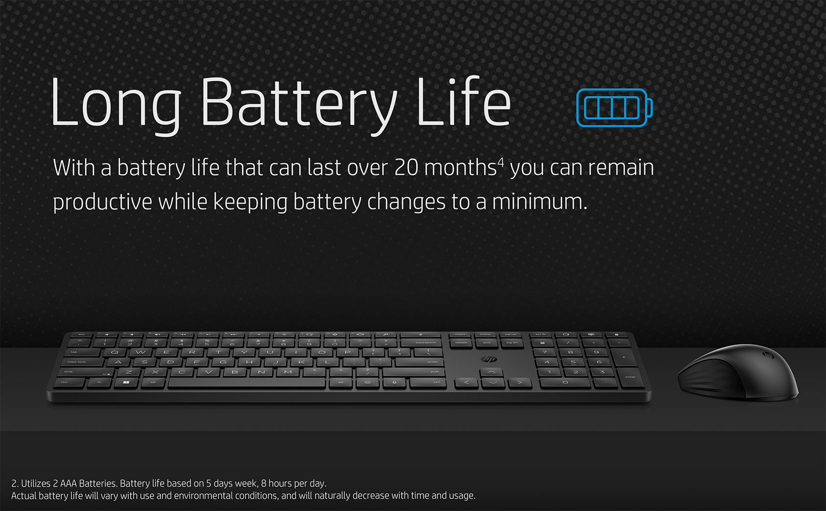 655 Wireless Keyboard and Mouse Combo